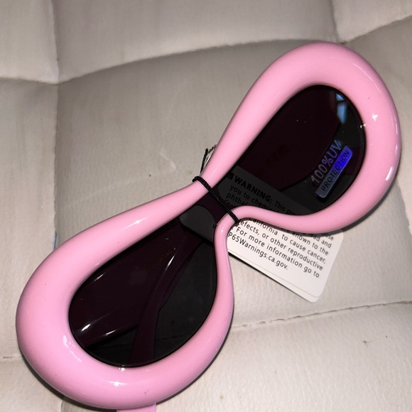 Accessories | Pink Malibu Barbie Snow Bunny Aviator Sunglasses Goggle ...